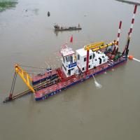 China 14 Inch Full Hydraulic River Sand Pumping Cutter Suction Dredge Dredger for sale
