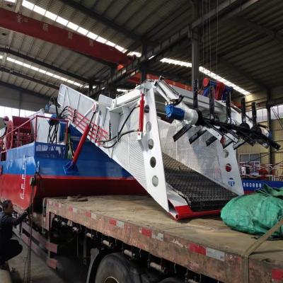 China 16h Battery Life Water Surface Cleaning Boat For Waterweed Harvesting At Affordable for sale