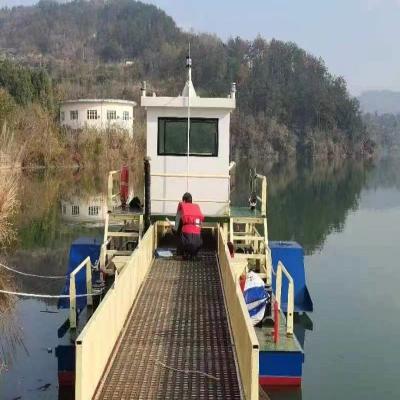 China High Performance Small River Cleaning Boat 4 CBM for sale