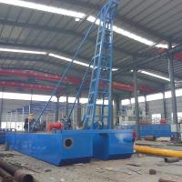 China 10 Inch Mining sand dredging equipment With Gearbox For Lake Sand Mining for sale