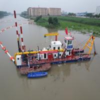 China 6000m3/h Capacity Csd Dredger Cutter Suction Dredging Vessel 24 Inch for sale