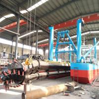 China 500cbm Working Capacity Full Hydraulic Cutter Suction Dredger For Port Dredging Work for sale