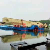 China 88kw Large Capacity Aquatic Weed Harvester For Water Weed Harvesting for sale