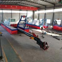 China 6 Inch Small Sand Dredging Ship With 30m3/h Output for sale