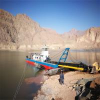 China 10m Dredging Depth Mud Dredging Boat Sand Dredge with 447 kw Main Engine and 1100m Discharge Distance for sale