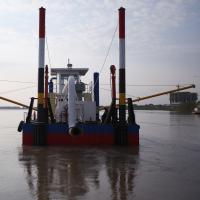 China Multifunction Sand Dredger Cutter Suction Dredger With 760 Cbm/H Capacity for sale