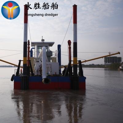 China 6000m3/h Water Flow 24 Inch Sand Dredger Boat With 900cbm/h Capacity And 746kw Auxiliary Engine Power for sale