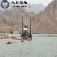 China Sand Cutter Suction Dredger Boat with Hydraulic Winch and Spud System for sale