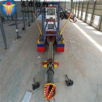 China Dredger Boat Cutter Suction Dredger With High Efficiency for sale