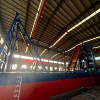 China Chain Bucket Dredger Machine 120-150m³/h Capacity 15m Depth for sale