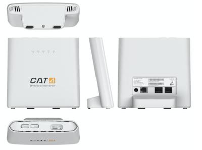 China 1.4M Bandwidth Indoor 4G LTE Router CAT4 CPE LED Display for sale