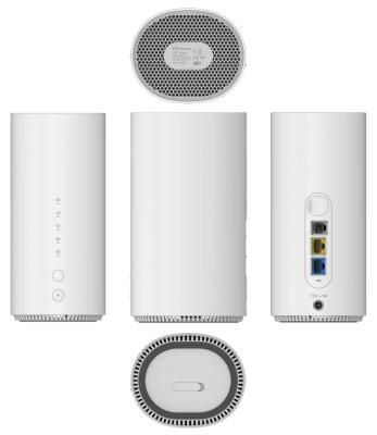 China Indoor White 4G LTE Router Wifi 300Mbps Voice CPE for sale