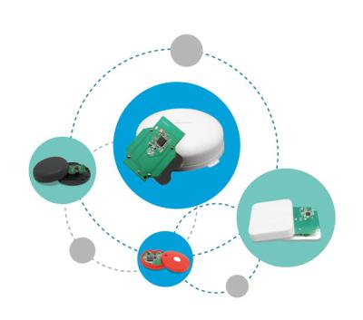 China Indoor Positioning Bluetooth Beacon Tag IP67 CE Certification for sale