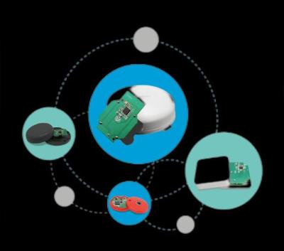 China Wearable BLE Beacon Tag Nordic 52810 RoHS Approved For Indoor Positioning for sale