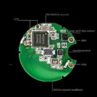 China Wearable BLE Beacon Tag Nordic 52810 RoHS Approved For Indoor Positioning for sale