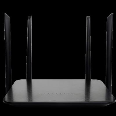China 1800Mbps 2.4g 5.8G Wireless Routing Module Firewall Router Wired Network Connection Wireless Black for sale