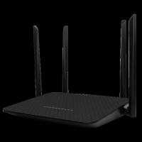 China 1800Mbps 2.4g 5.8G Wireless Routing Module Firewall Router Wired Network Connection Wireless Black for sale