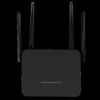 China 1800Mbps 2.4g 5.8G Wireless Routing Module Firewall Router Wired Network Connection Wireless Black for sale