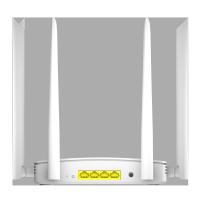 China 1800Mbps 2.4g 5.8G Wireless Routing Module Firewall Router Wired Network Connection White for sale