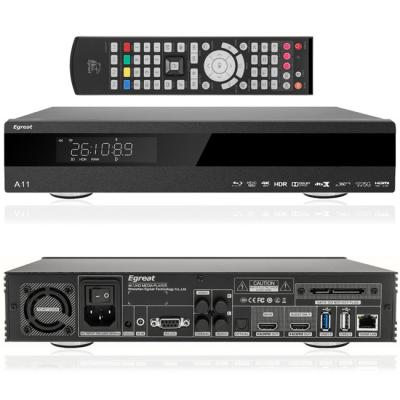 China Egreat A11 Hard Drive Media Player With C4 Rs232 Home Theatre Smart Control Output IR BT Remote for sale