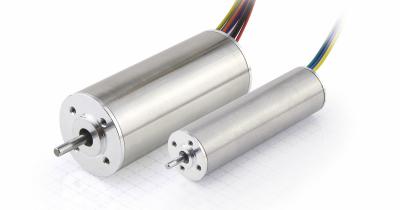 China 10000rpm Permanent Magnet  DC Motor Totally Enclosed 12V 24V OD 63mm for sale