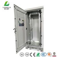 China 40U Outdoor Telecom Cabinet , outdoor 19 inch rack cabinet With Air Conditioner for sale