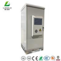 China 37U 40U Outdoor Telecom Cabinet , 19 Inch Rack Outdoor Battery Enclosure for sale