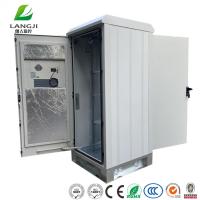 China 37U 40U Outdoor Telecom Cabinet , 19 Inch Rack Outdoor Battery Enclosure for sale