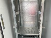 China 37U 40U Outdoor Telecom Cabinet , 19 Inch Rack Outdoor Battery Enclosure for sale
