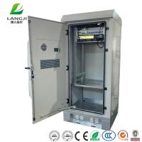 China Galvanized Steel Integrated Outdoor Battery Cabinets for sale