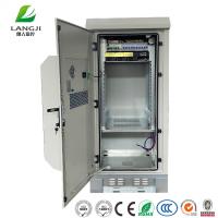China Galvanized Steel Integrated Outdoor Battery Cabinets for sale