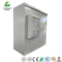 China Two Compartments Outdoor Battery Cabinets , External Telecoms Cabinet for sale