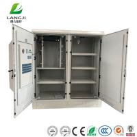 China Two Compartments Outdoor Battery Cabinets , External Telecoms Cabinet for sale