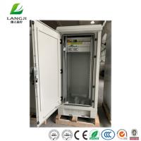 China Color Coated Steel Outdoor Telecom Cabinet , 19