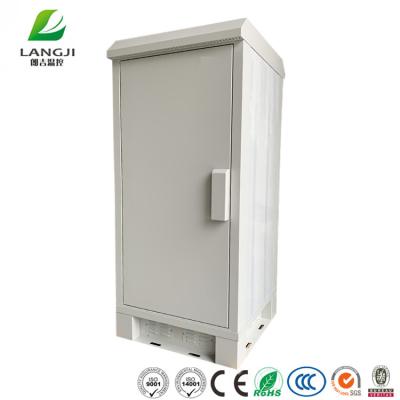 China Floor Standing 30U NEMA Outdoor Telecom Enclosures for sale