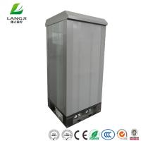 China Double Layer 30U Outdoor Telecom Cabinet With Heat Exchanger for sale