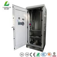 China 40U Outdoor Telecom Cabinet , outdoor 19 inch rack cabinet With Air Conditioner for sale