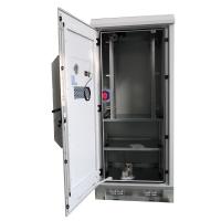 China 40U Outdoor Telecom Cabinet , outdoor 19 inch rack cabinet With Air Conditioner for sale
