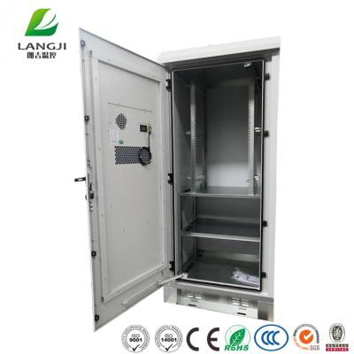 China 40U Outdoor Telecom Cabinet , outdoor 19 inch rack cabinet With Air Conditioner for sale