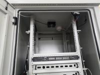 China AC DC Power Outdoor Rack Mount Enclosure for sale