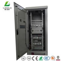China 30U 19 Inch Rack Outdoor Telecom Cabinet For BTS Station for sale