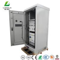 China 30U 19 Inch Rack Outdoor Telecom Cabinet For BTS Station for sale