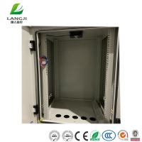 China IP66 12U Electrical Pole Wall Mounted Telecom Cabinet for sale
