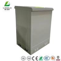China RAL7032 Color Galvanized Steel Outdoor Battery Cabinets for sale