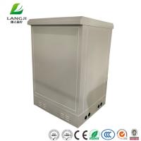 China RAL7032 Color Galvanized Steel Outdoor Battery Cabinets for sale