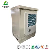 China RAL7032 Color Galvanized Steel Outdoor Battery Cabinets for sale