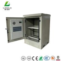 China RAL7032 Color Galvanized Steel Outdoor Battery Cabinets for sale