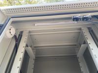 China 42U Double Wall Floor Standing Outdoor Telecom Cabinet for sale