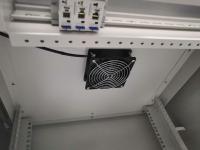 China IP65 14U Outdoor Telecom Cabinet Powder Coating Finish for sale