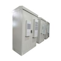 China Double Door Telecommunication Cabinet , Outdoor 19 Rack Cabinet for sale